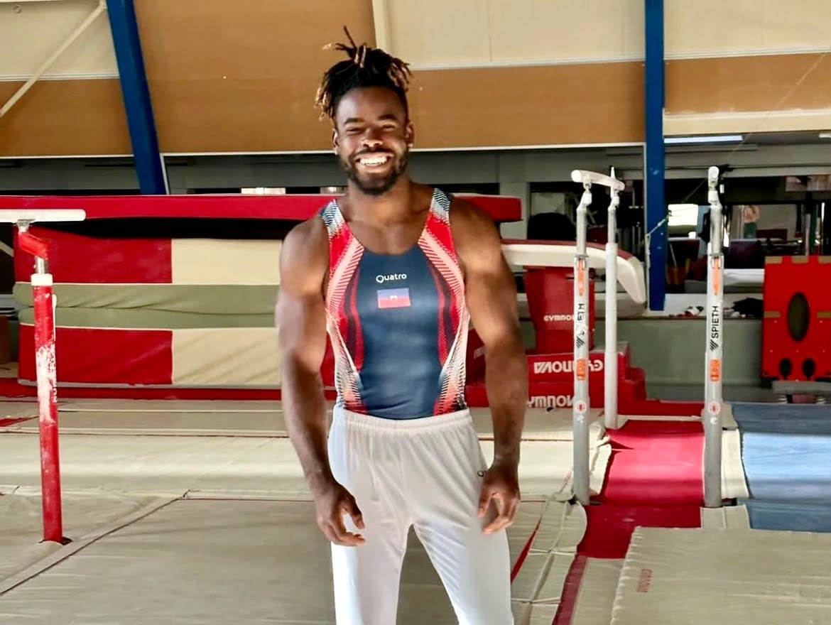 Le franco-haïtien Pierre Stephan, premier gymnaste à matcher pour Haïti ...