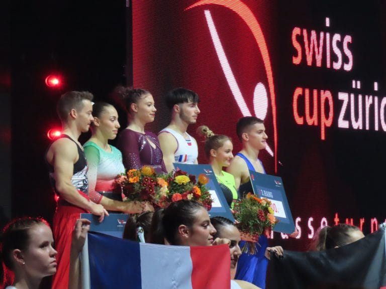 Léo Saladino et Morgane Osyssek-Reimer, premier duo français à ...